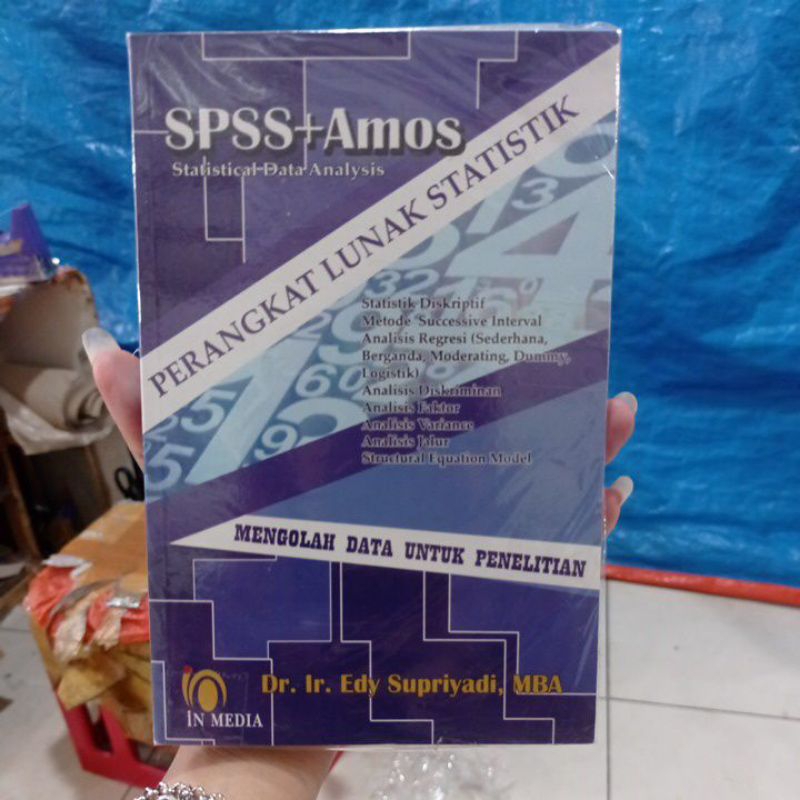 Jual "ORI BEKAS" SPSS+AMOS PERANGKAT LUNAK STATISTIK - DR. IR. EDY SUPRIYADI, MBA | Shopee Indonesia