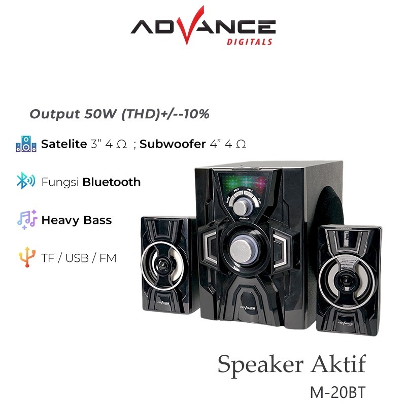 Jual Advance M20BT Speaker Aktif Bluetooth | Shopee Indonesia