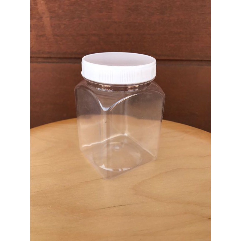 Jual Toples Kotak 340 ml / Jar Plastik Kotak 340 ml | Shopee Indonesia