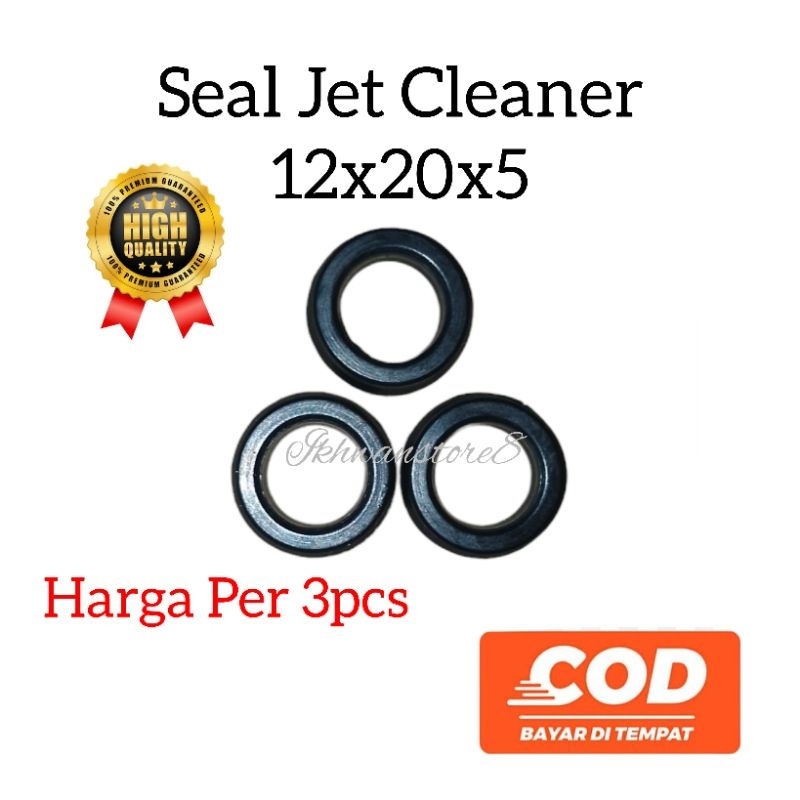 Jual Harga Per 3Pcs Seal Air Water Seal Jet Cleaner 12x20x5 Sil karet ...