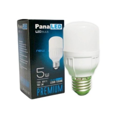 Jual Lampu LED 5W 400 Lumens PANALED Premium Bulb E27 Bohlam 5 watt Pana LM Tabung Save Luby ...
