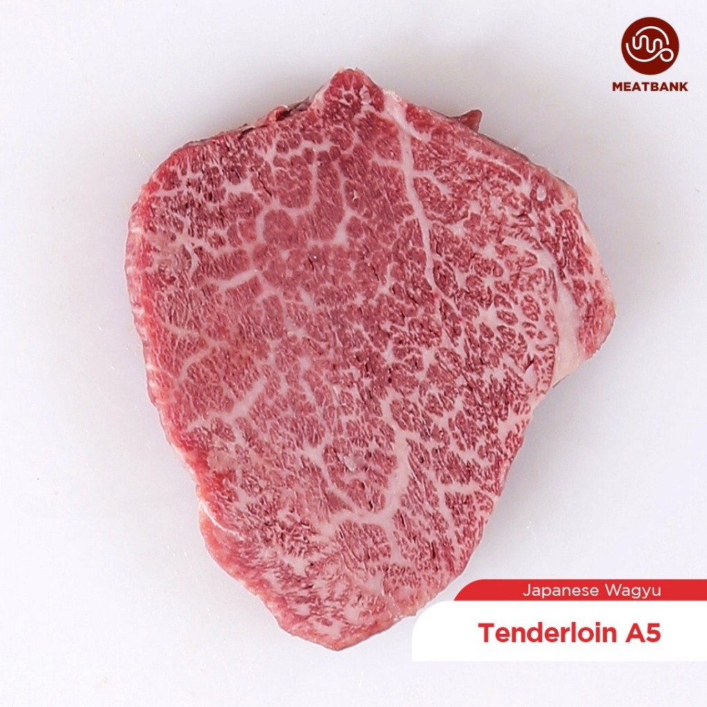 Jual MEATBANK JAPAN WAGYU TENDERLOIN A5 Tender Steak Kagoshima Kobe ...