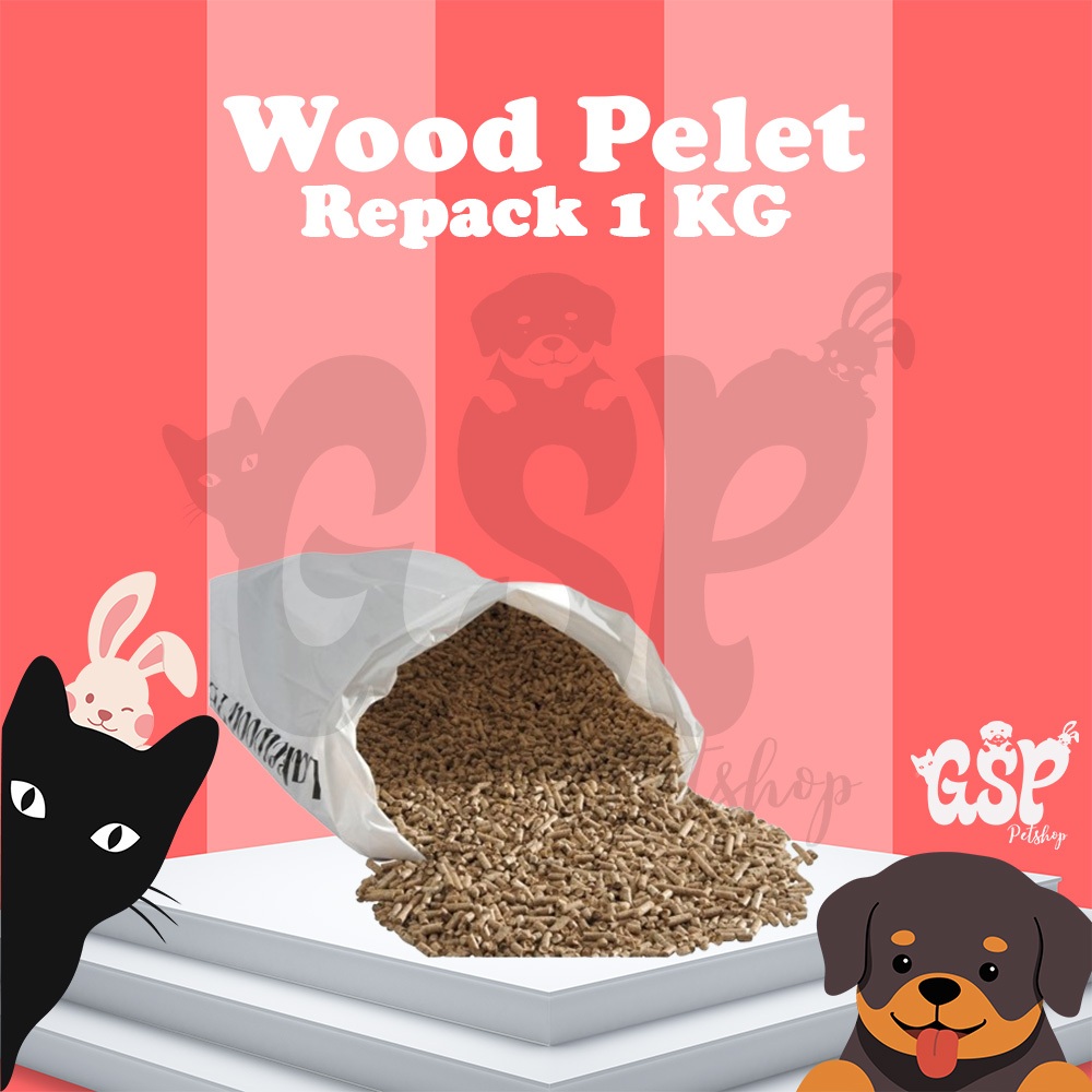Jual WOOD PELLET Bedding Kayu Serbuk Kayu Pelet 1 KG | Shopee Indonesia