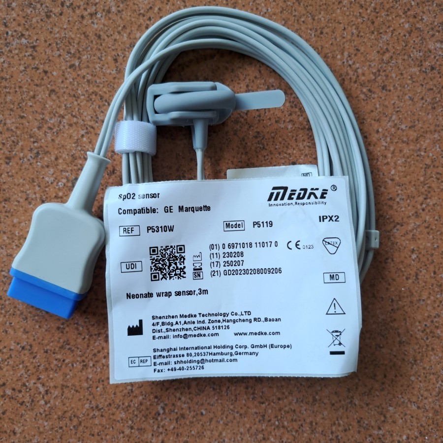 Jual Kabel spo2 neonate wrap for ge marquette 3m P5310W | Shopee Indonesia
