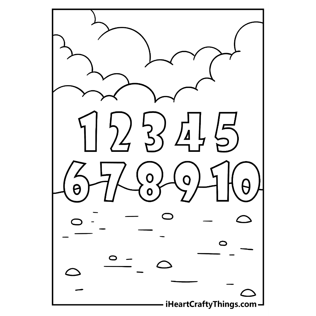 Jual KERTAS MEWARNAI ANAK JENIS ANGKA | Shopee Indonesia