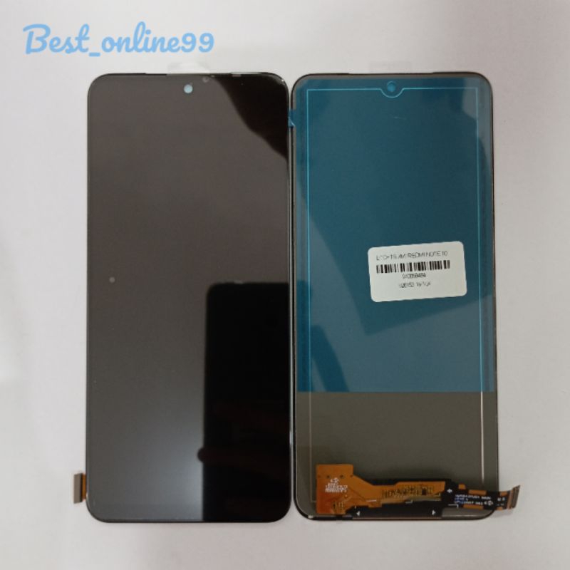 Jual LCD+TOUCHSCREEN XIAOMI REDMI NOTE 10 4G/NOTE 10S BLACK | Shopee ...