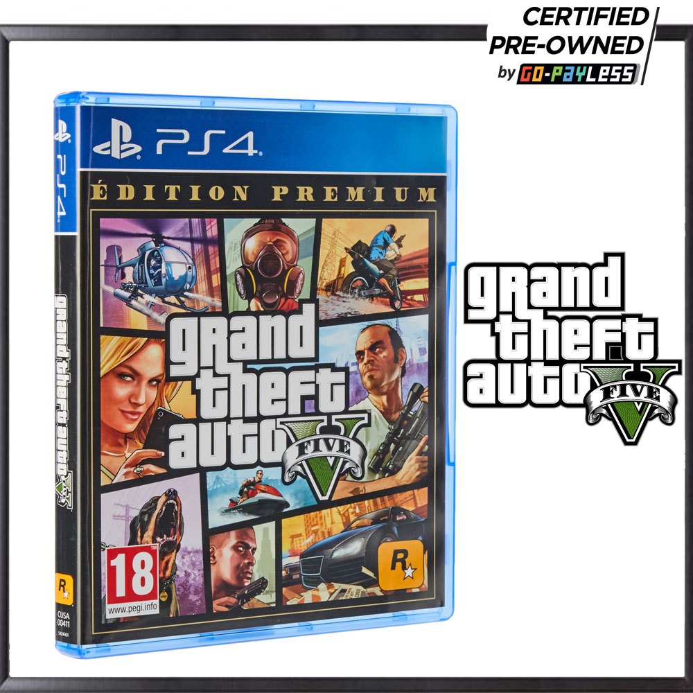 Jual PS4 Game GTA V Premium Edition | Shopee Indonesia