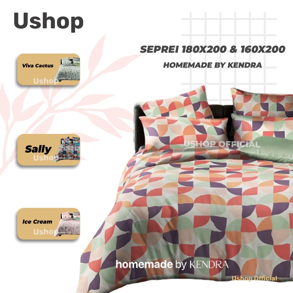 Jual Sprei HOMEMADE By Kendra 180x200 / 160x200 Tinggi 20 Cm King Queen Size USHOP | Shopee ...
