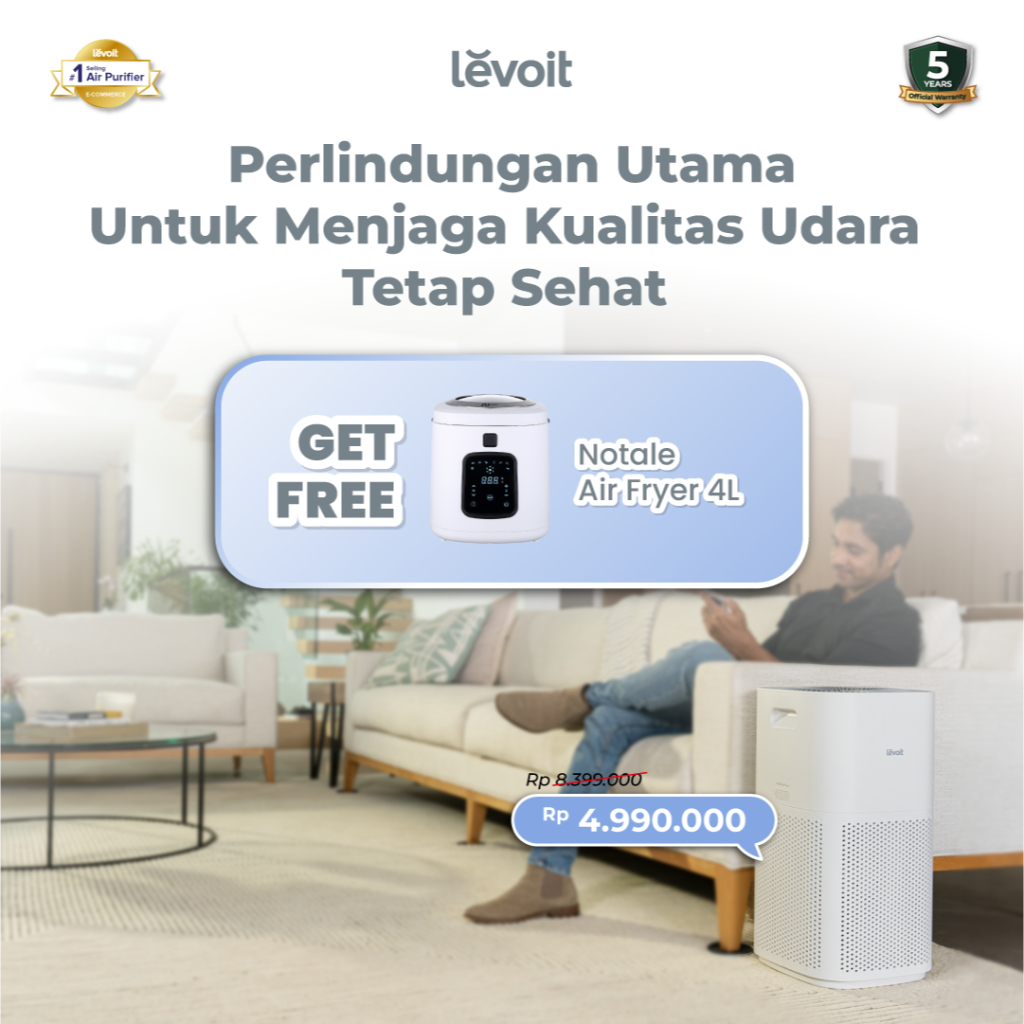 Jual Levoit VeSync Core 600S Smart WiFi True HEPA Air Purifier H13 Original | Shopee Indonesia