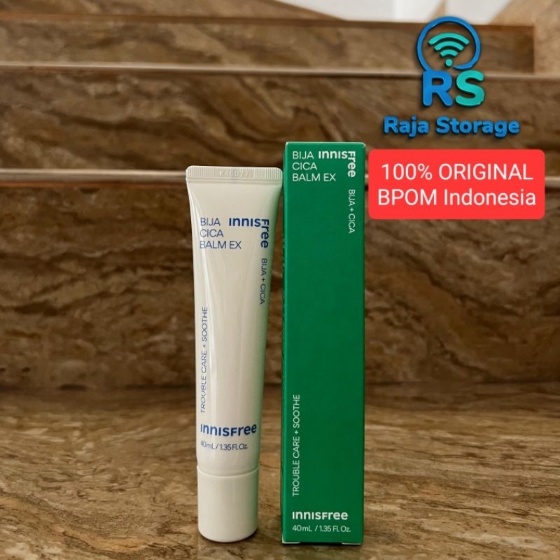 Jual Innisfree Bija Cica Balm Ex Trouble & Sensitive Skin Acne Cream ...