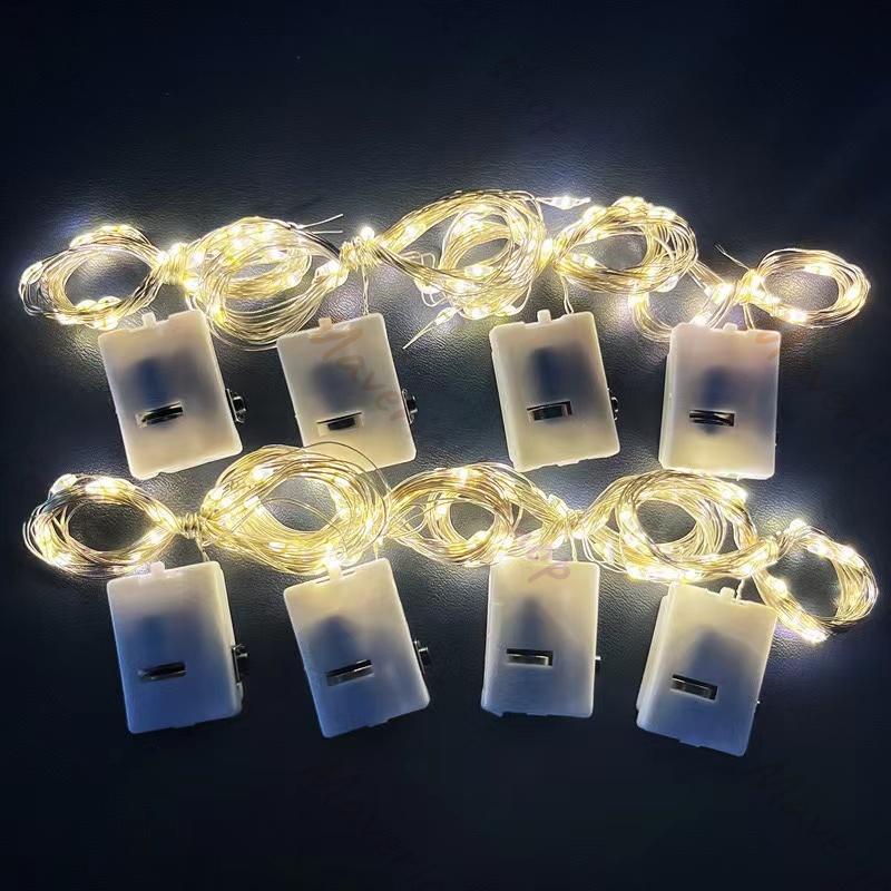 Jual Lampu Tumblr Kawat / tumblr lamp tirai / lampu LED Kawat (Baterai ...