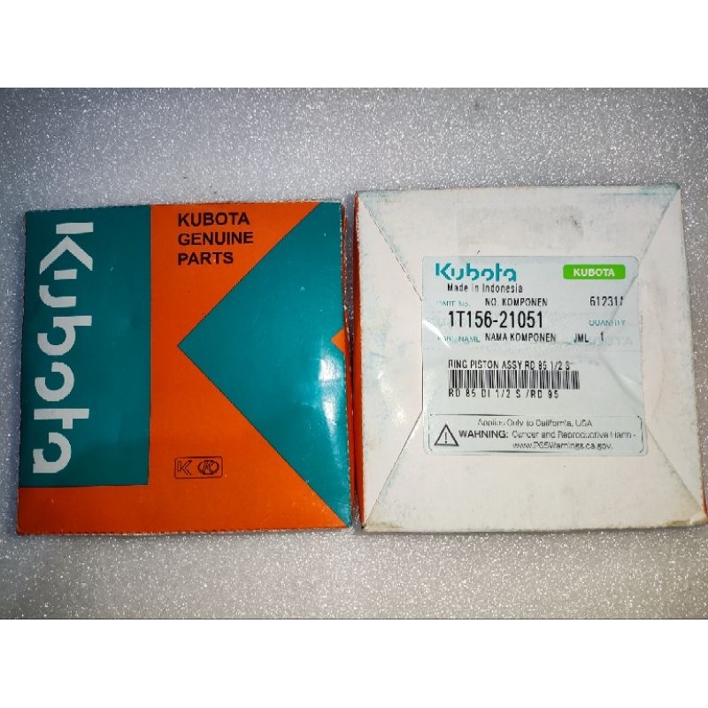 Jual ring piston assy pir seker kubota rd 85 DI 1/2s asli original | Shopee Indonesia