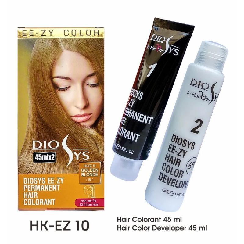 Jual DIOSYS Permanent Hair Color 100ml / DIOSYS Semir Rambut Permanen ...