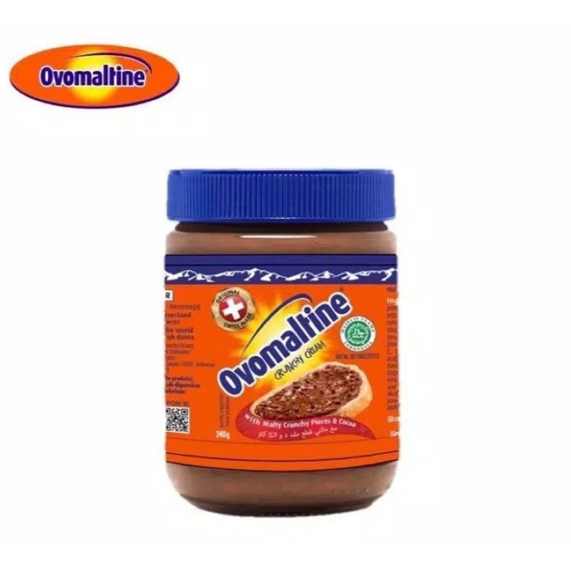 Jual Ovomaltine Crunchy Cream uk 230gr/selai ovo crunchy | Shopee Indonesia