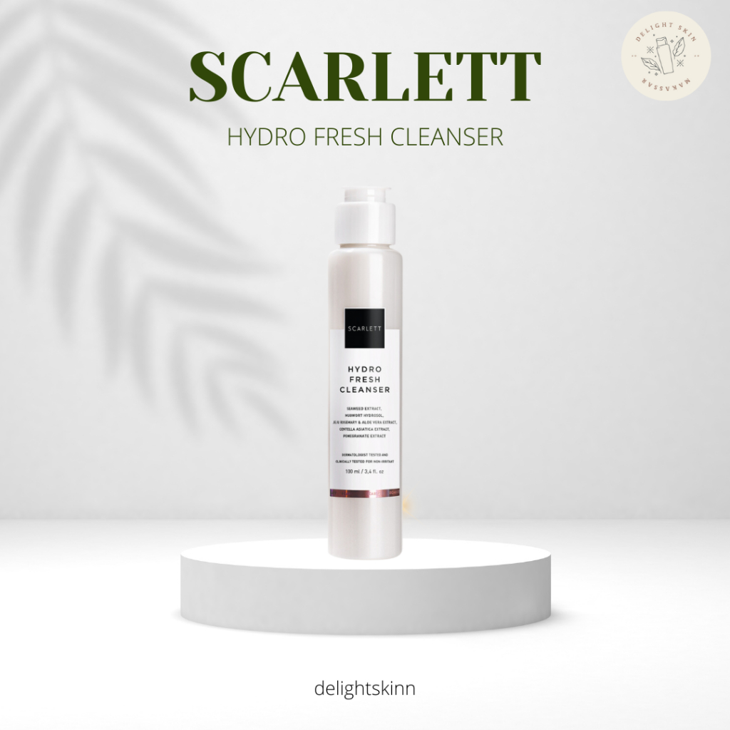 Jual SCARLETT WHITENING Age Delay Series Hydro Fresh Cleanser 100 ml ...