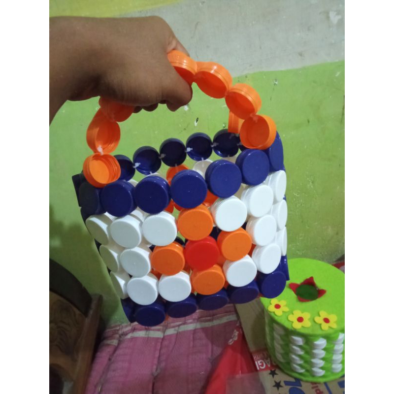 Jual Tas Dari Tutup Botol/ (POLOS/Tanpa Hiasan)/ Request Orderan ...