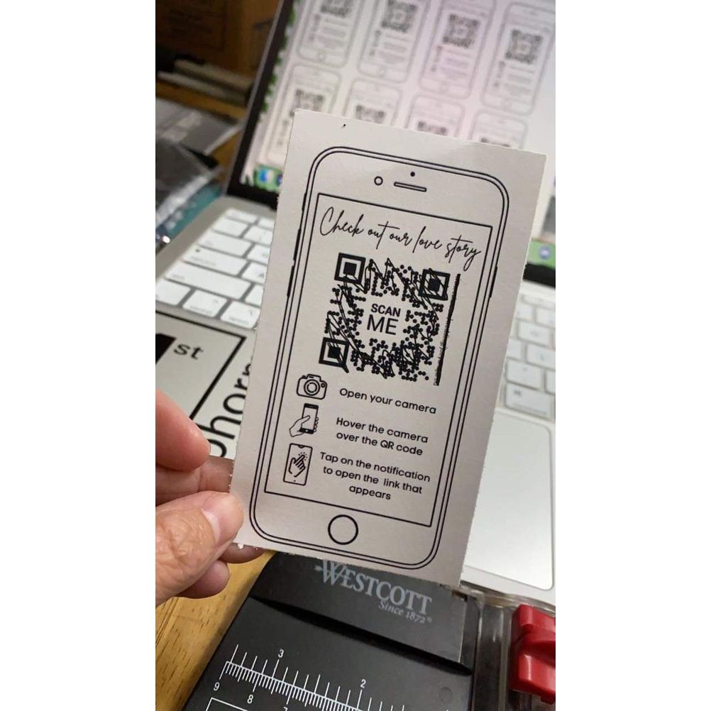 Jual ( BISA CUSTOM DESAIN ) CETAK STIKER BUZZGELL CETAK QR CODE QRIS ...