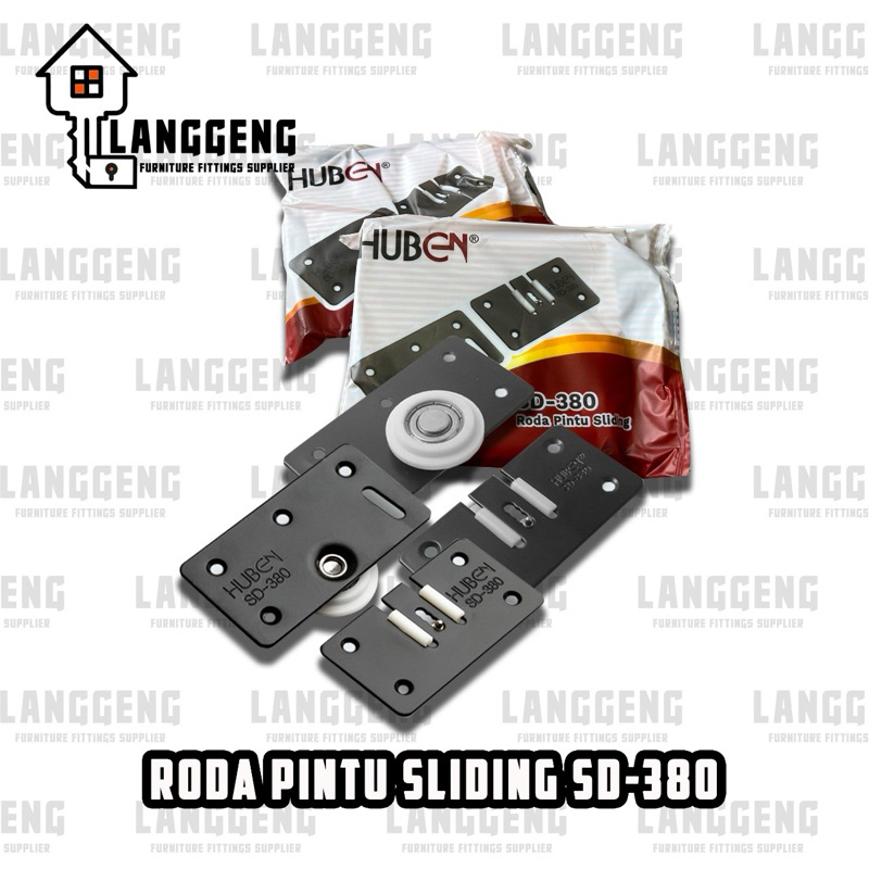 Jual Roda Pintu Sliding SD 380 Perset Atas dan Bawah | Shopee Indonesia