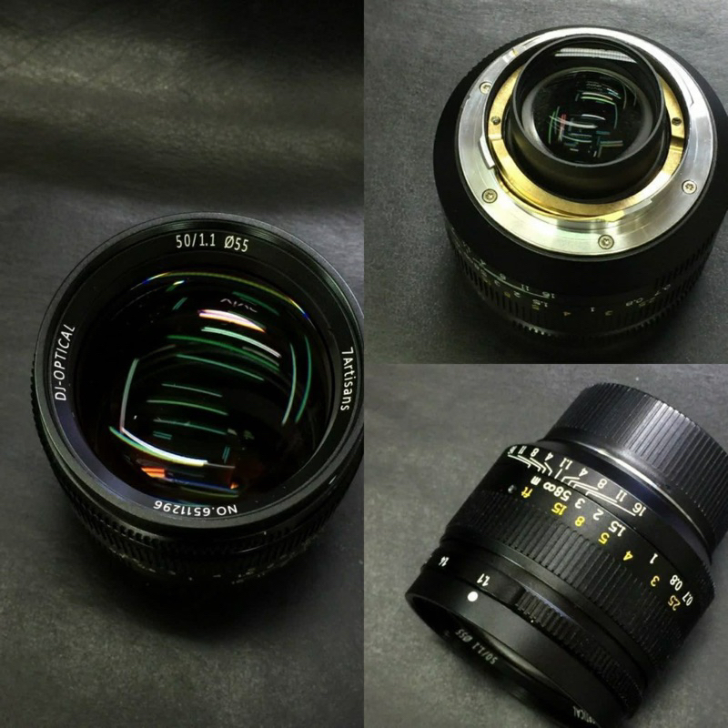 Jual 7Artisans 50mm f1.1 Leica M Include Adapter Close Focus LM to Nex(Sony E Fullframe ...