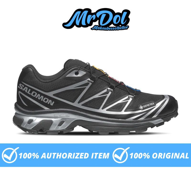 Jual Salomon XT-6 Goretex Black / Black Silver - 100% ORIGINAL RESMI | Shopee Indonesia
