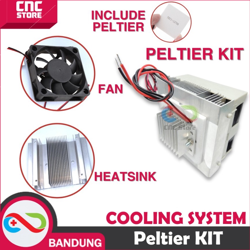 Jual Promo PELTIER COOLING SYSTEM KIT PENDINGIN PELTIER TEC11276 SET ...