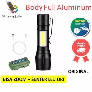 Jual Senter Mini Cob / senter swat polisi cob/ senter police/ senter ...