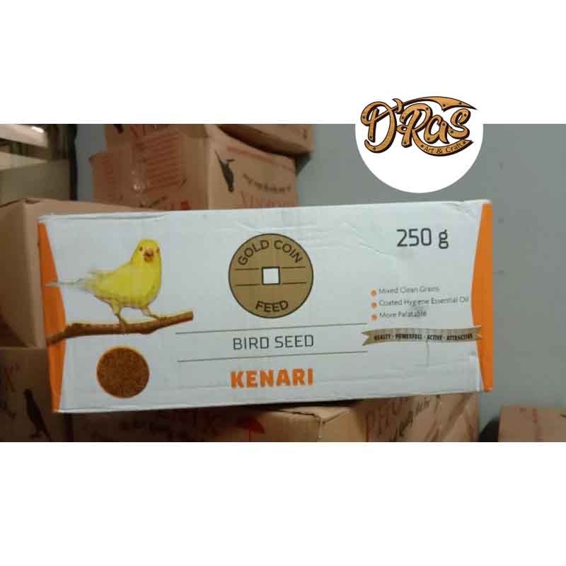 Jual 1 dus gold coin kenari 250g isi 40pcs | Shopee Indonesia