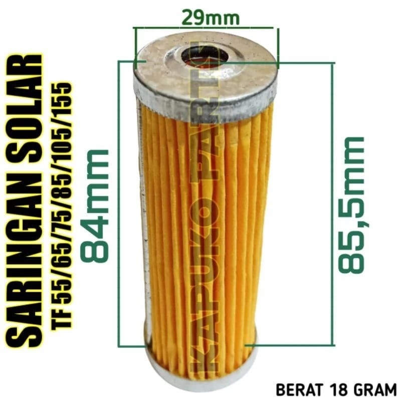 Jual ELEMEN FILTER SOLAR TF 55/ TF 75 / TF 85/ TF 105 | Shopee Indonesia