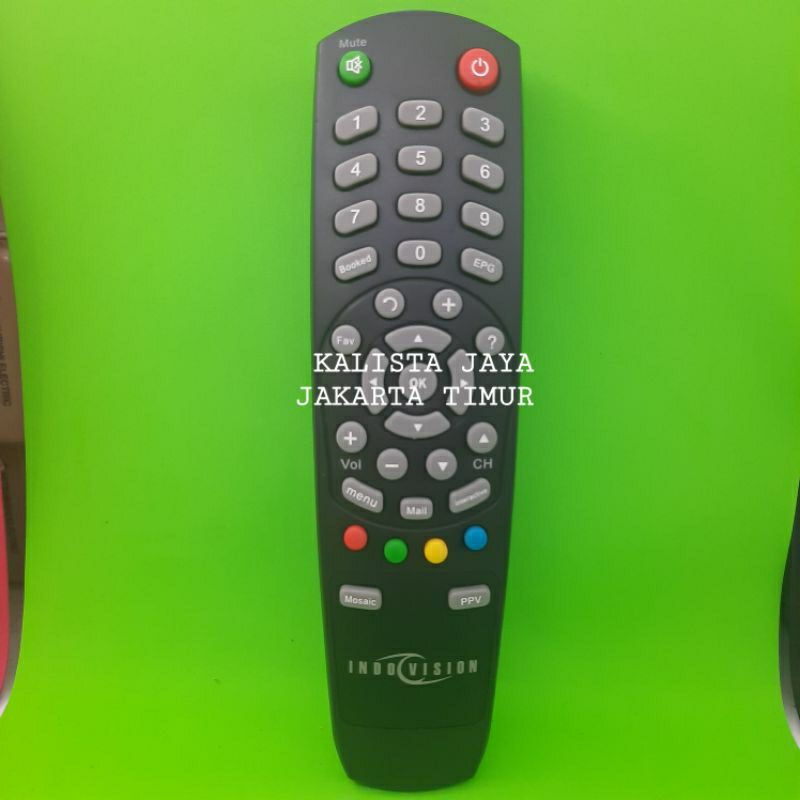 Jual REMOTE REMOT RECEIVER PARABOLA INDOVISION ORIGINAL ASLI | Shopee ...