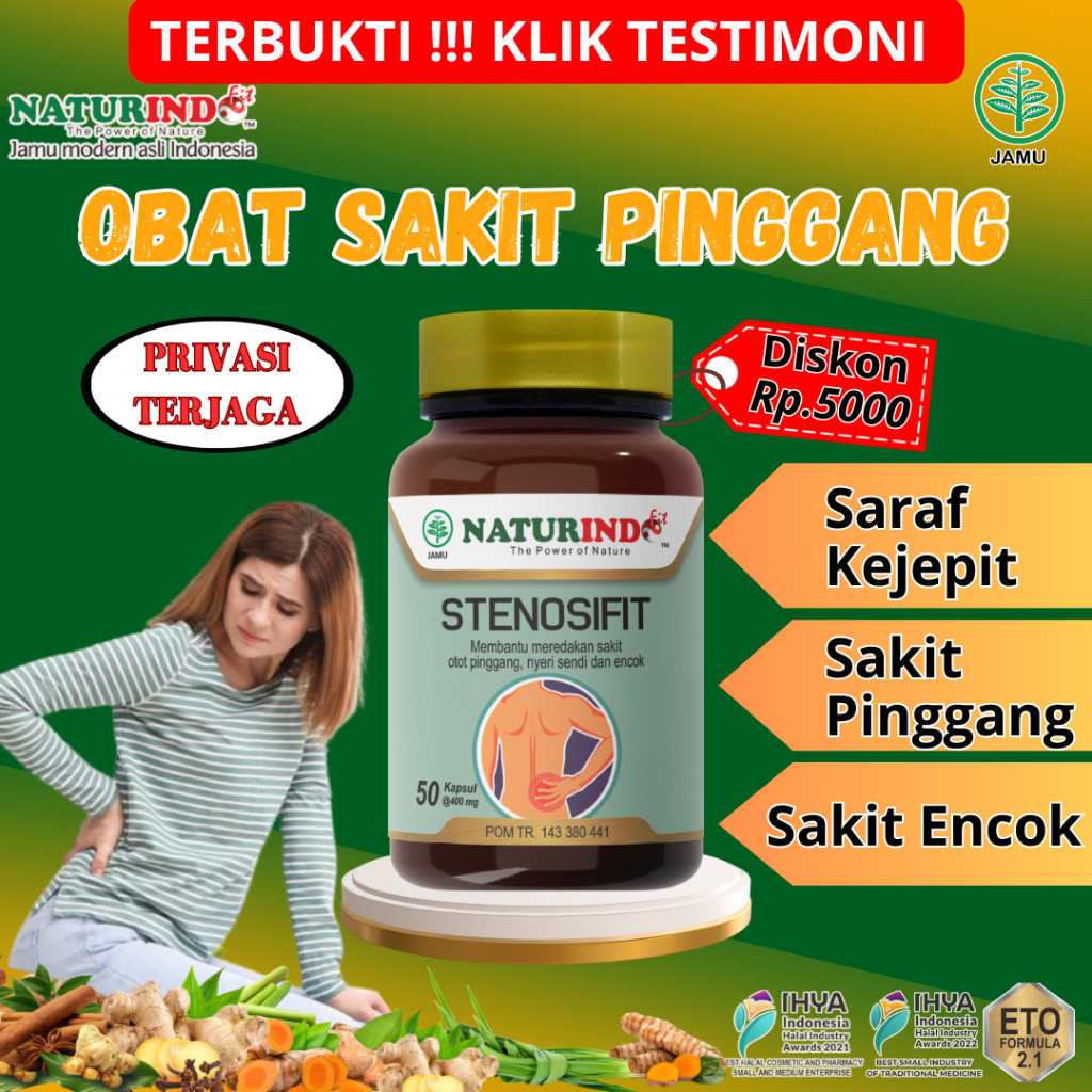 Jual Obat Syaraf Kejepit Asam Urat Nyeri Sendi Sakit Pinggang Sampai ...