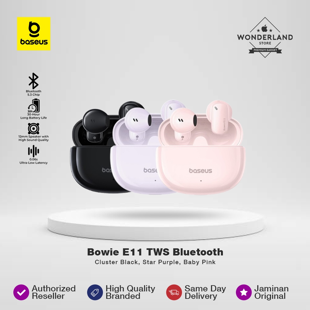 Jual Baseus Bowie E11 TWS Bluetooth Mini Earbuds Ultra Low Latency BT5 ...