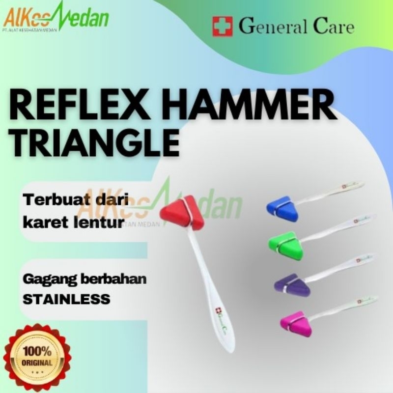 Jual REFLEK HAMMER TRIANGLE TAYLOR REFLEKS HAMMER SEGITIGA GENERAL CARE ...