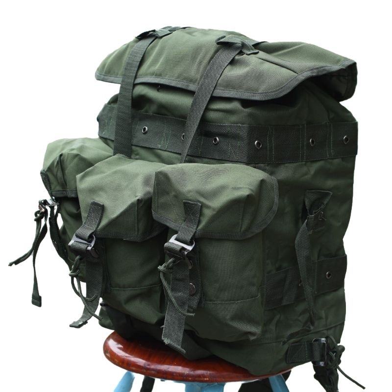 Jual Ransel punggung Besar tni / ransel korea hijau tni | Shopee Indonesia