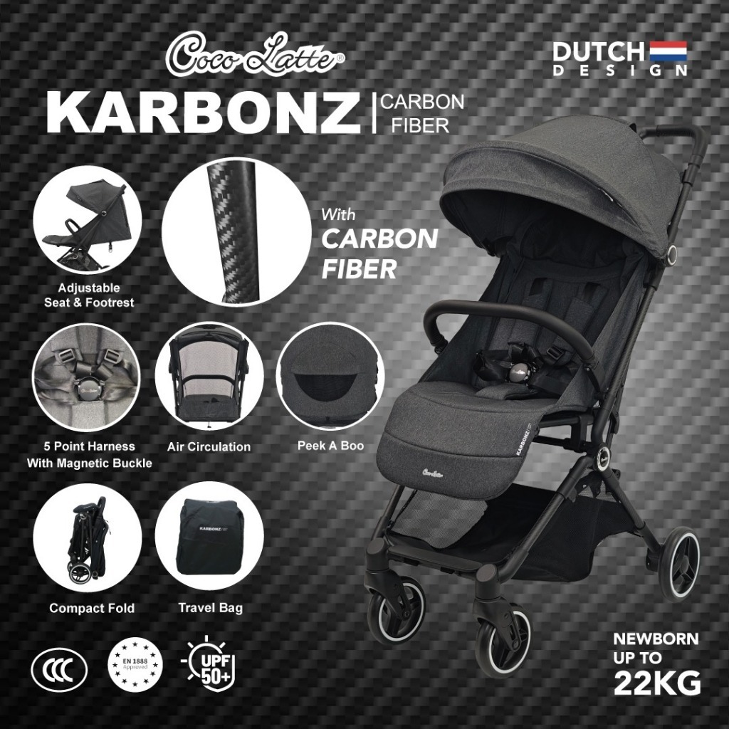 Jual COCOLATTE Karbonz Stroller | Shopee Indonesia
