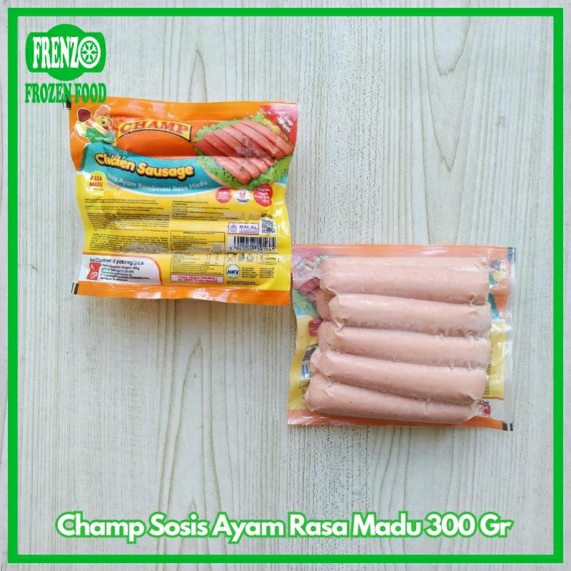 Jual Champ Sosis Ayam Kombinasi Rasa Madu 300 Gr | Shopee Indonesia
