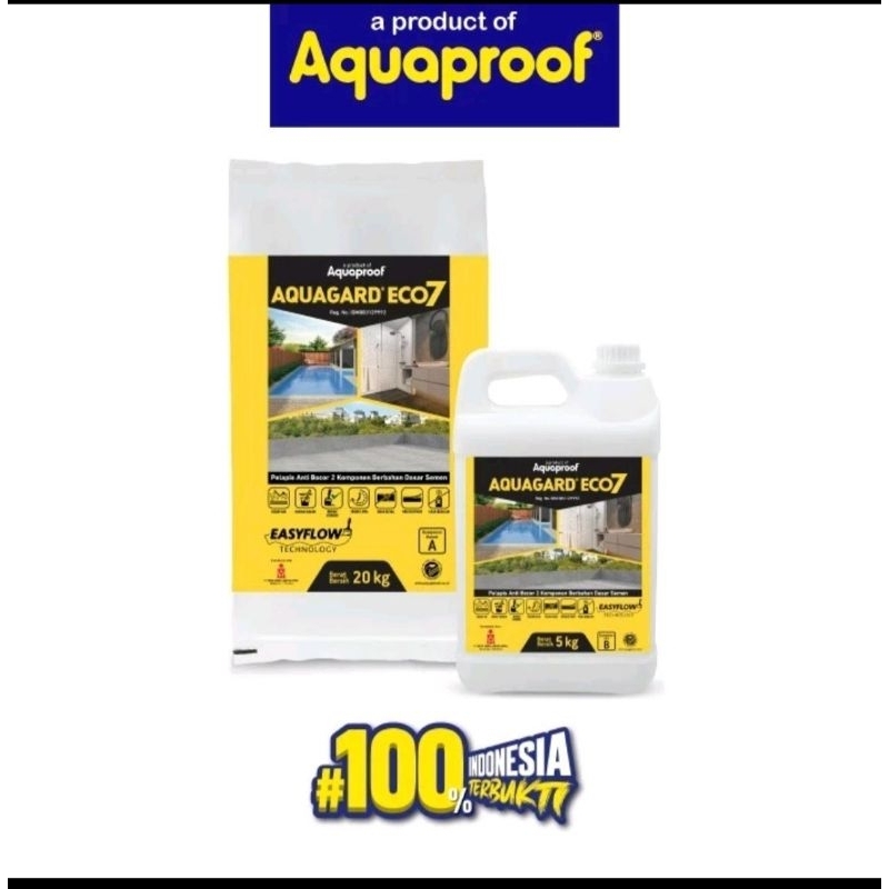 Jual AQUAGARD pelapis anti bocor 2 komponen 25kg | Shopee Indonesia