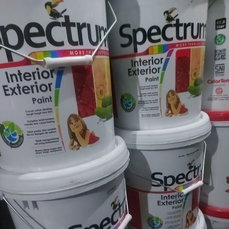 Jual cat spectrum warna tinting 25kg(oplos) | Shopee Indonesia