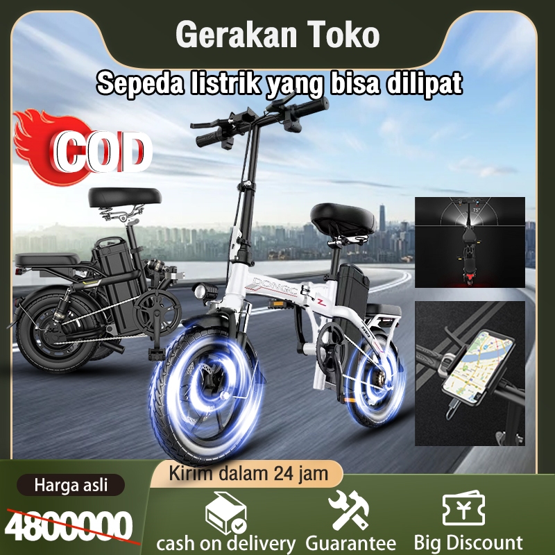 Jual Sepeda Elektrik Lipat Smart Moped Lite Edition/Sepeda listrik ...