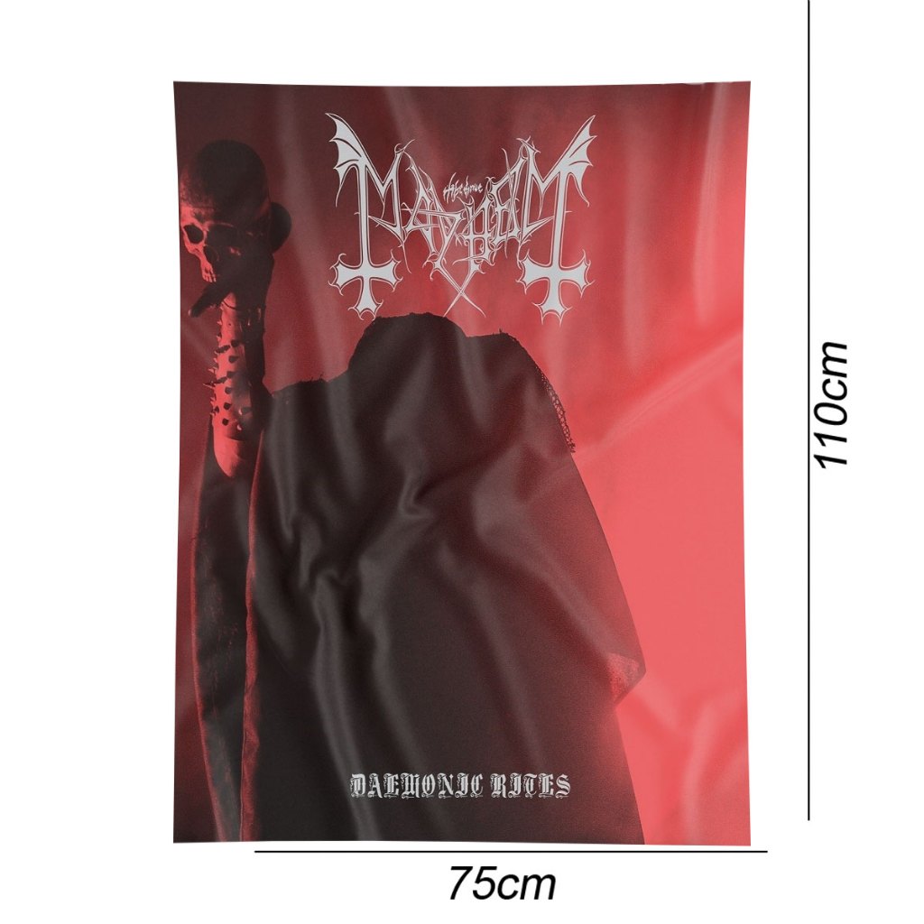 Jual Poster Band Kain / Flag / Bendera - MAYHEM | Shopee Indonesia