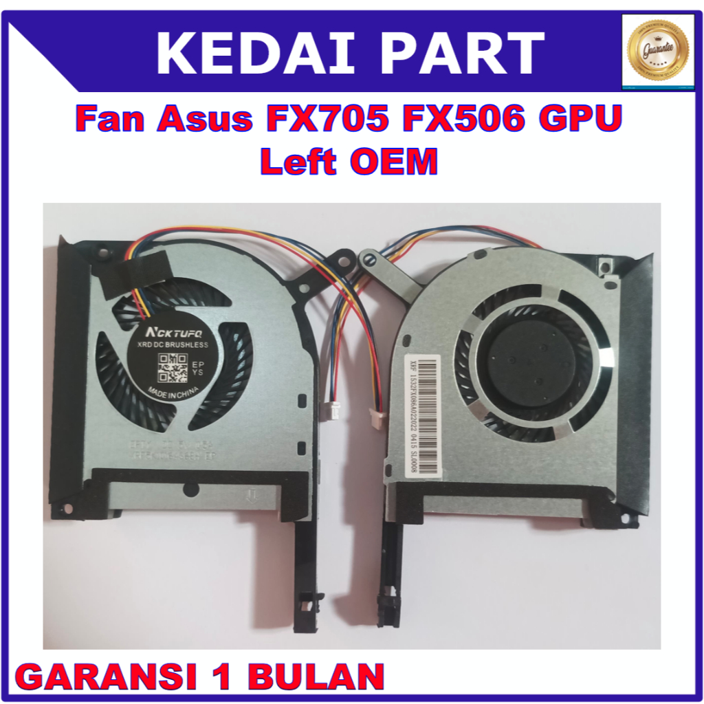 Jual Fan Asus ROG TUF FX506 FA506 FA506IH FA506II FX505D FX505DD GPU ...