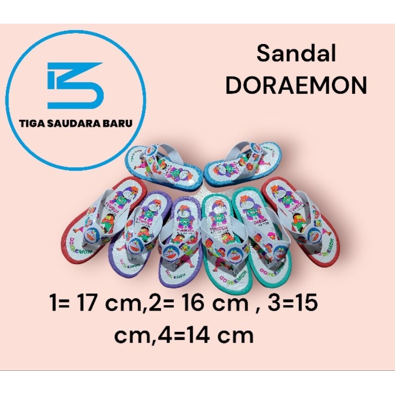 Jual sandal yumeida Doraemon sandal jepit anak sandal jadul | Shopee ...