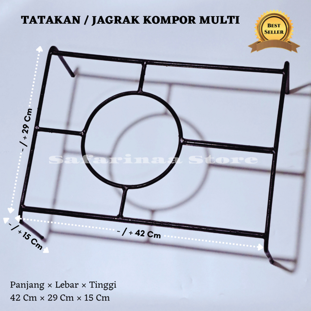 Jual JAGRAK / TATAKAN KOMPOR GAS LPG 1 TUNGKU ATAU 2 TUNGKU MULTI ...