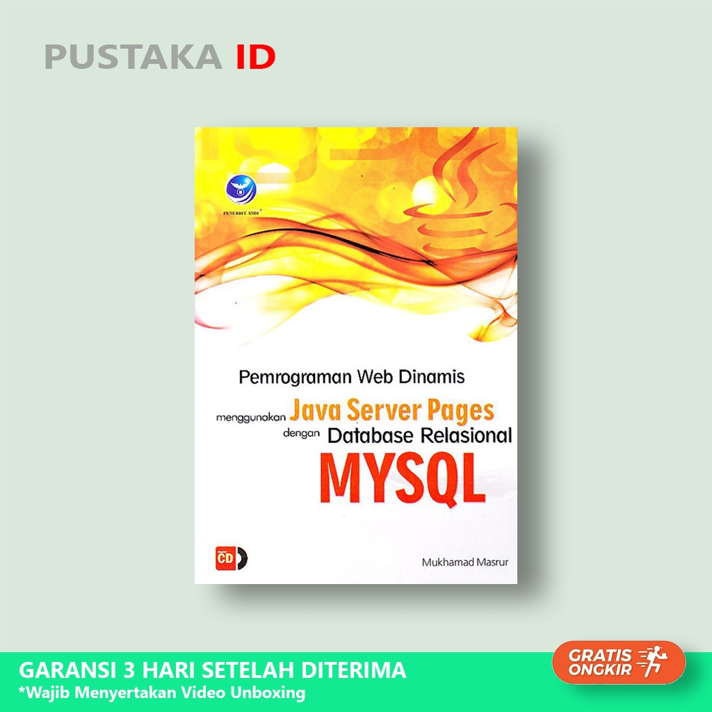 Jual Buku Pemrograman Web Dinamis Menggunakan Java Server Pages Dengan ...