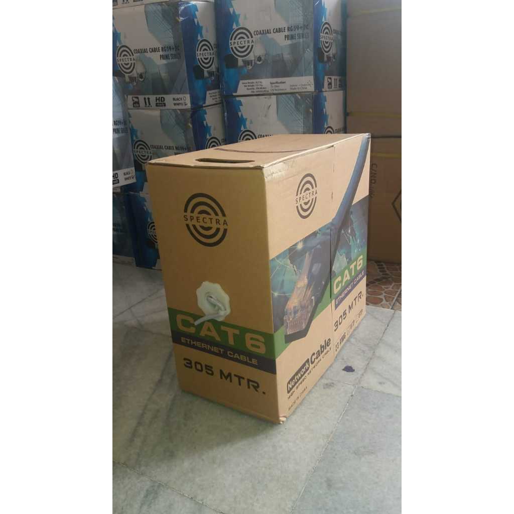Jual Kabel UTP CAT6 CCA SPECTRA | Shopee Indonesia