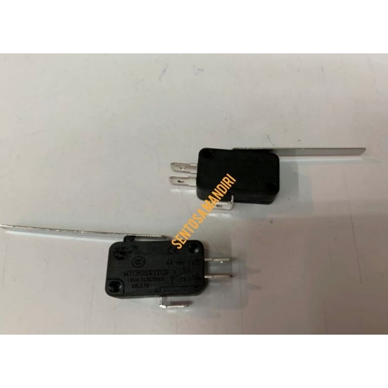 Jual Micro / Limit Switch Hitam + Plat Super Panjang tanpa Roda ( 7-9 ...
