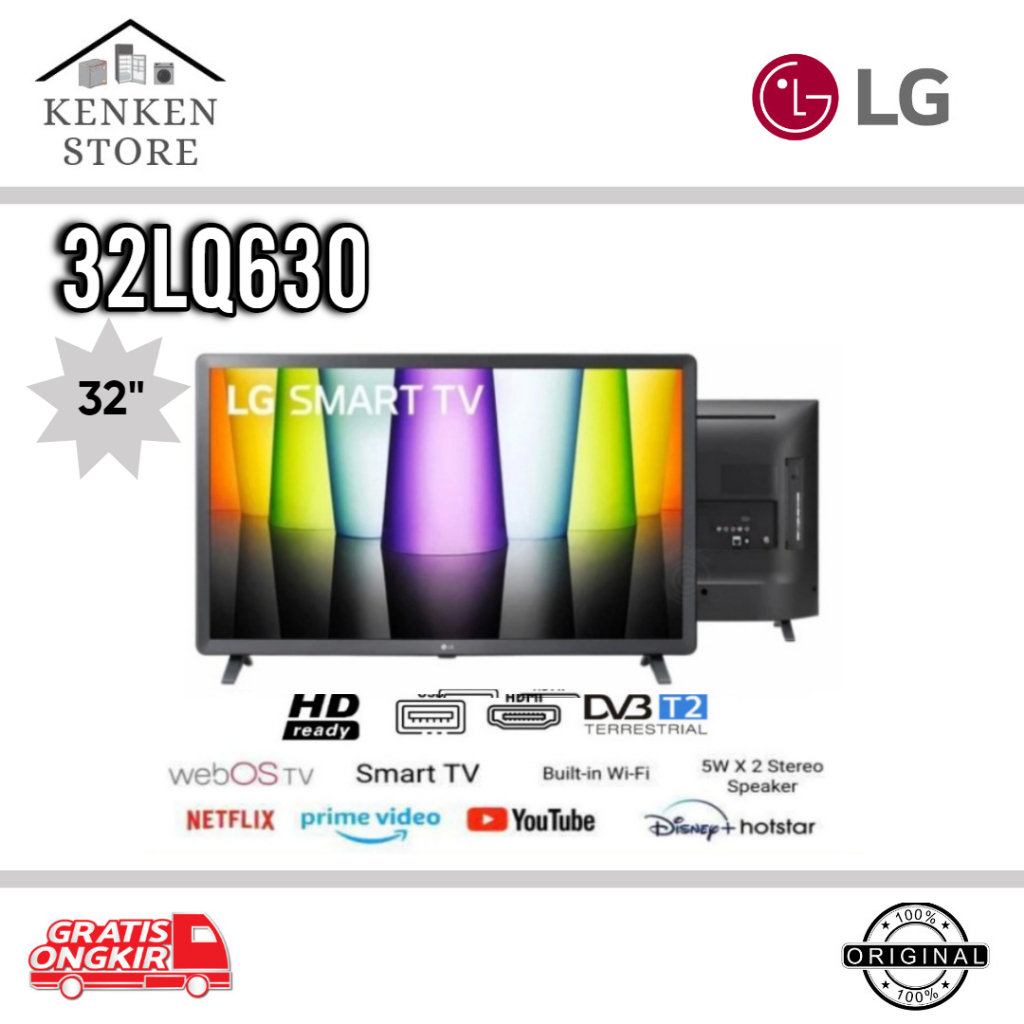 Jual TV LED SMART LG 32LQ630 32INCH | Shopee Indonesia
