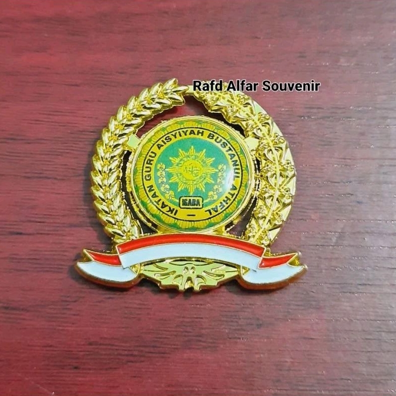 Jual Pin igaba - pin guru aisyiyah model pin padi kapas | Shopee Indonesia