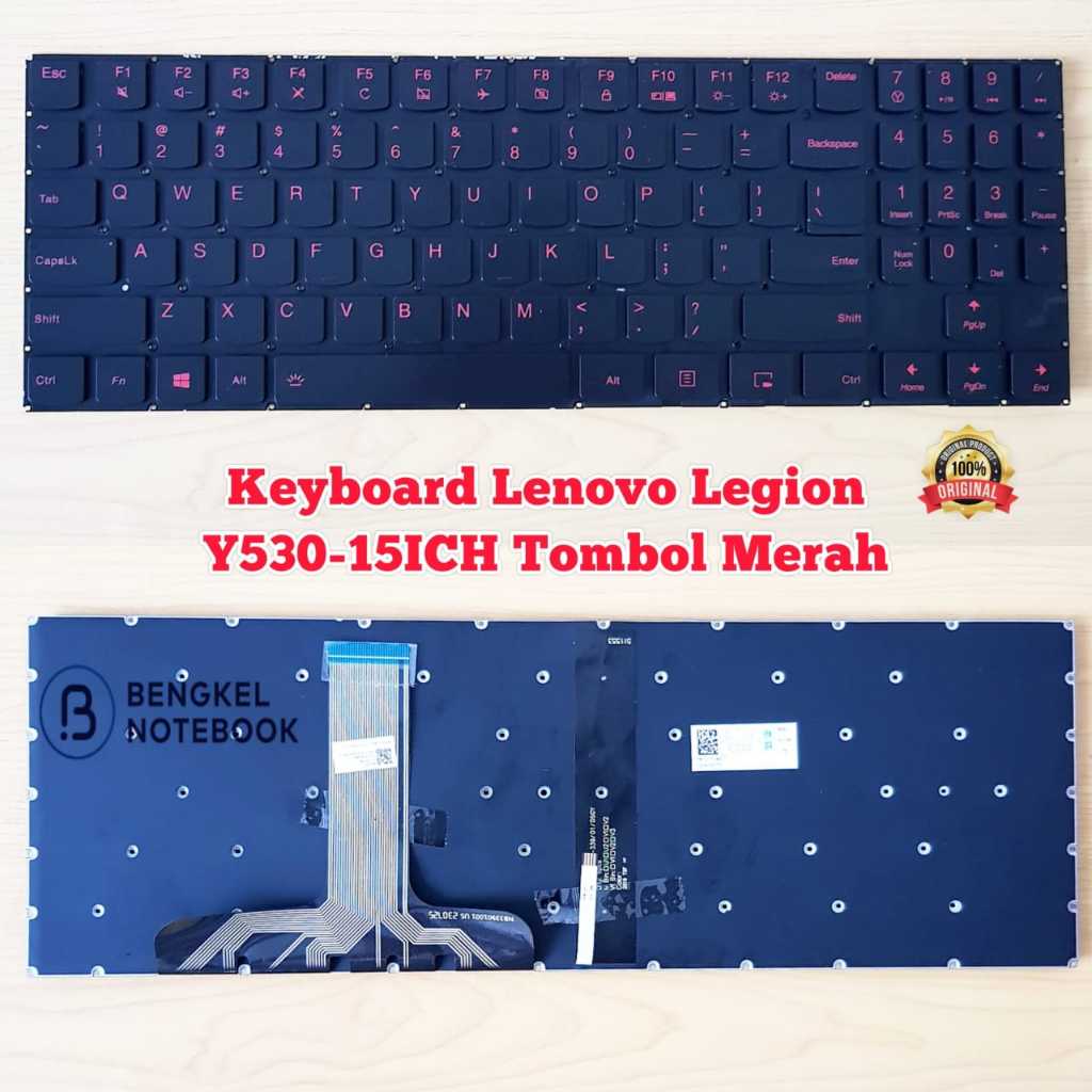 Jual Keyboard Lenovo Legion Y540 Y530 Y530-15ICH Y530-15ICH-1060 Y540 ...