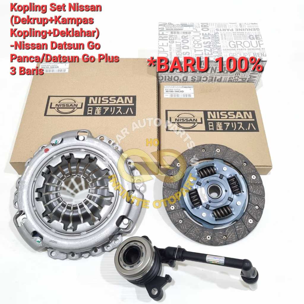 Jual KOPLING SET KAMPAS DEKRUP DEKLAHAR NISSAN DATSUN GO PLUS DATSUN ...