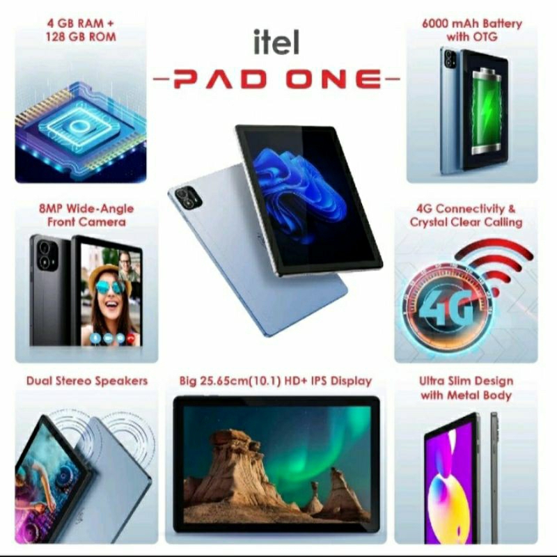 Jual Itel Ipad 1 4/128G | Shopee Indonesia